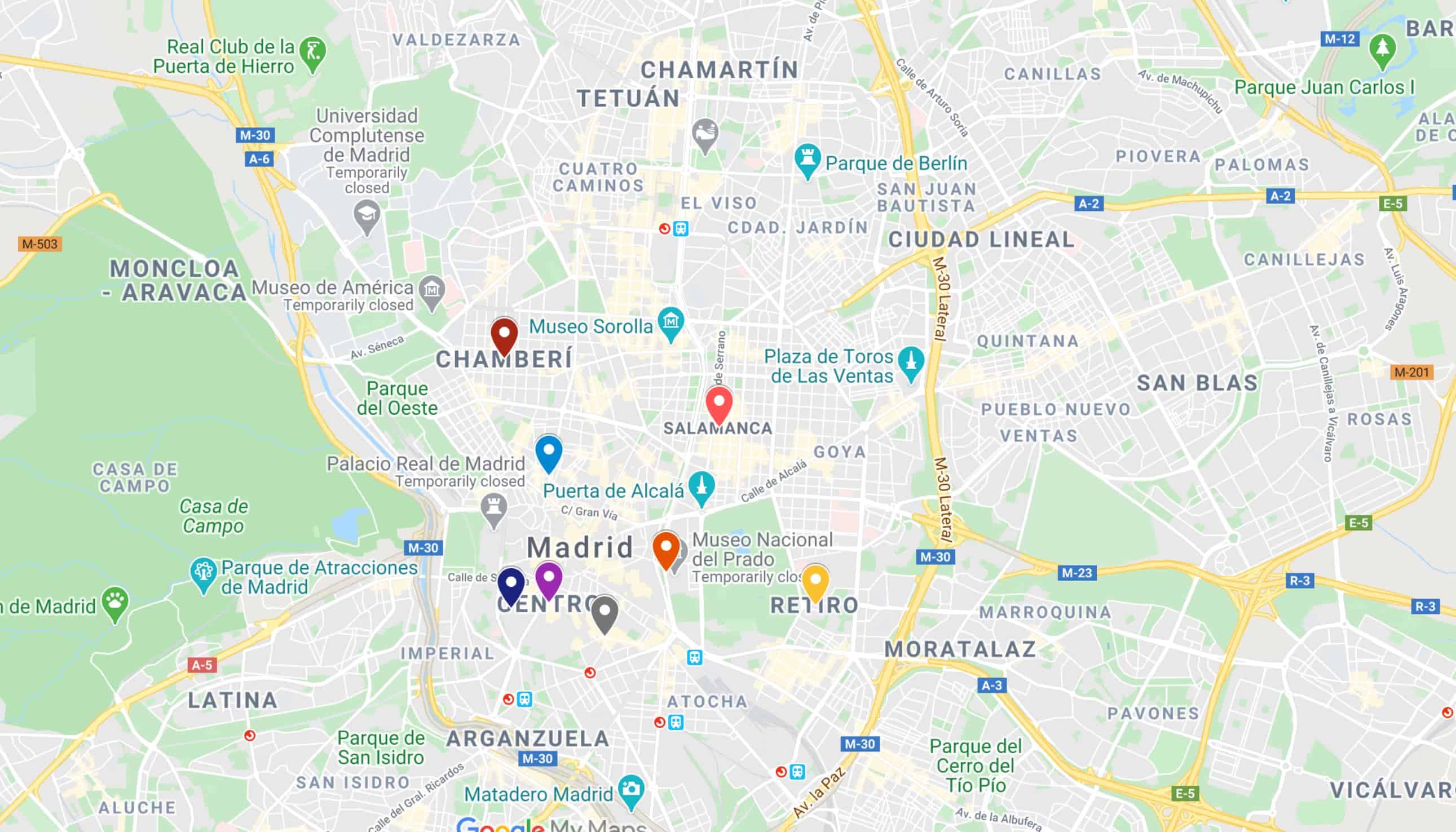 12 Best Neighborhoods to Stay in Madrid | Where To Stay in Madrid