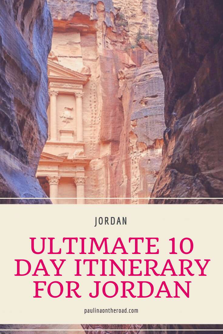10 Days in Jordan [Best Jordan Itinerary] - Paulina on the road