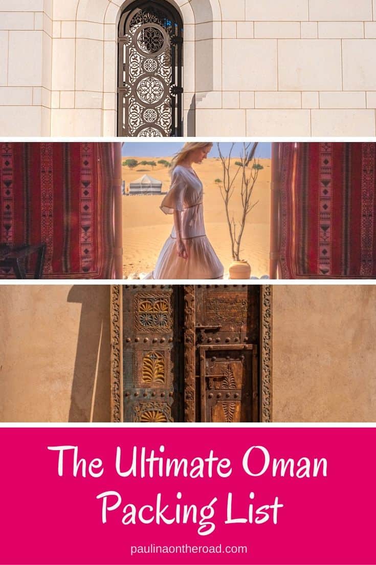 What to wear in Oman: My Complete Oman Packing List - Paulina on the road