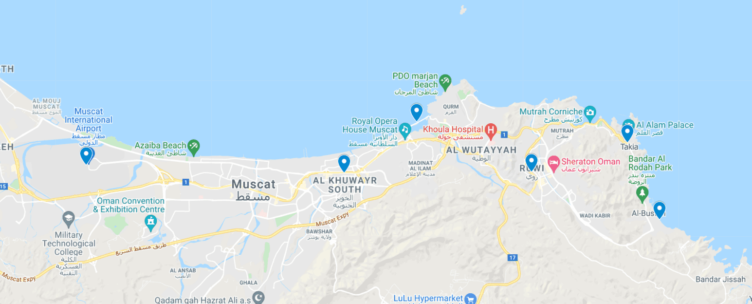 Where to stay in Muscat | Best Muscat Hotels 2024 - Paulina on the road