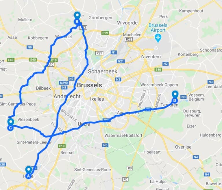 12 Amazing Hiking Trails near Brussels, Belgium - Paulina on the road