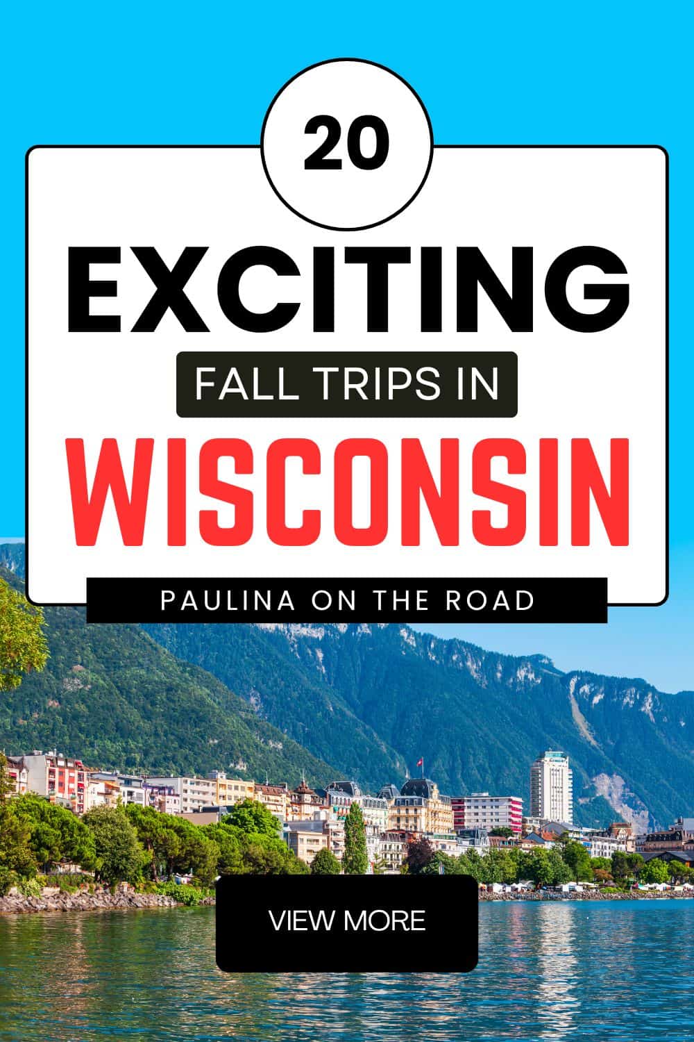 33 Fun Wisconsin Fall Getaways [2024 Update] - Paulina on the road