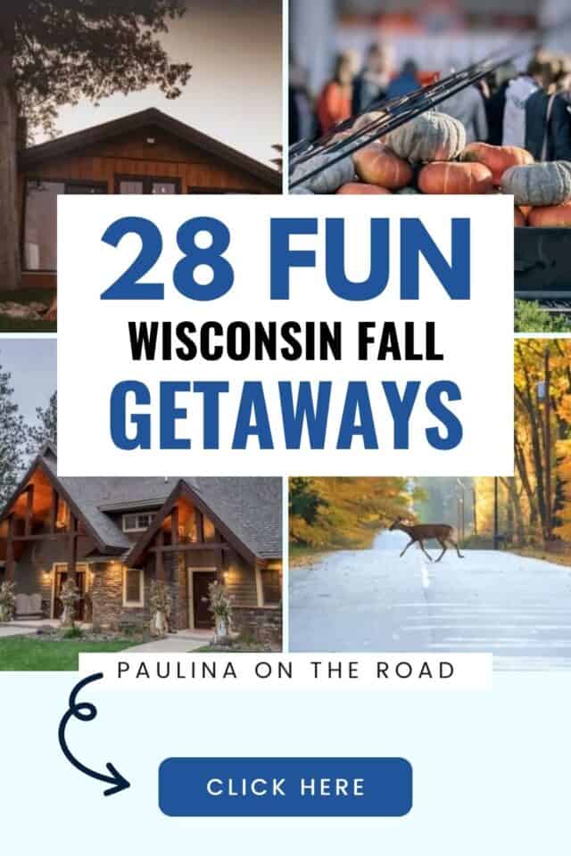 28 Fun Wisconsin Fall Getaways [2024 Update] - Paulina on the road