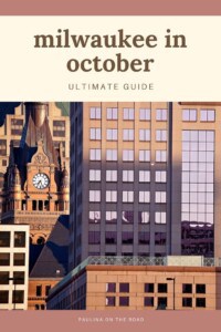 23 Cool Things to do in Milwaukee in October - Paulina on the road