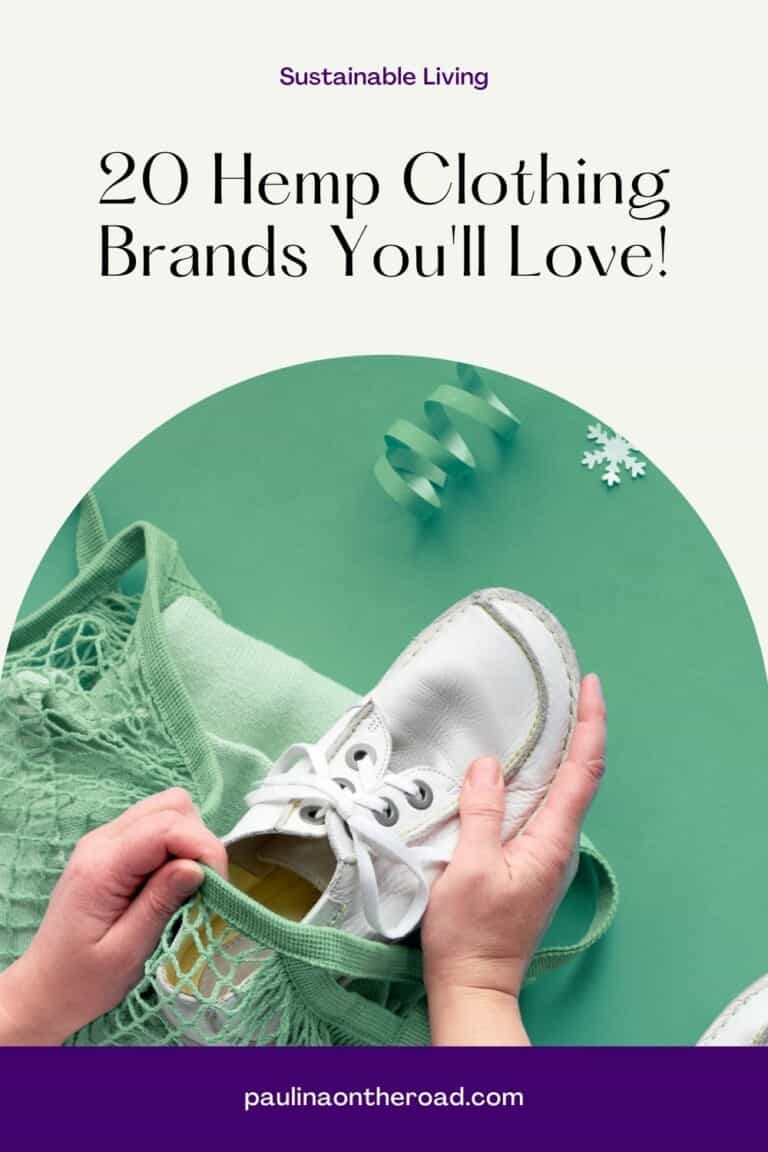 20 Cool Hemp Clothing Brands You'll Love! - Paulina on the road