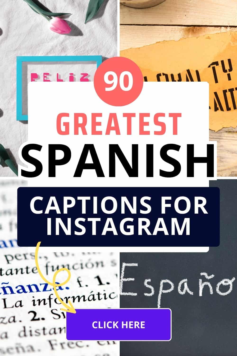 90 Greatest Spanish Captions for Instagram - Paulina on the road
