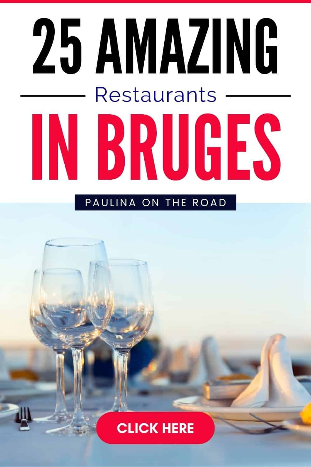 30+ Best Restaurants in Bruges [Offbeat Selection] - Paulina on the road