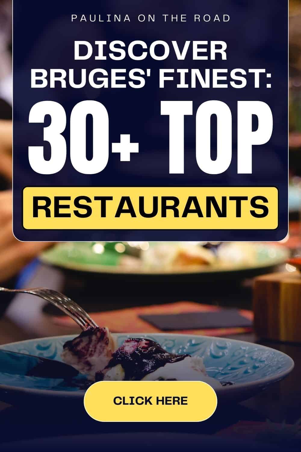 30+ Best Restaurants in Bruges [Offbeat Selection] - Paulina on the road