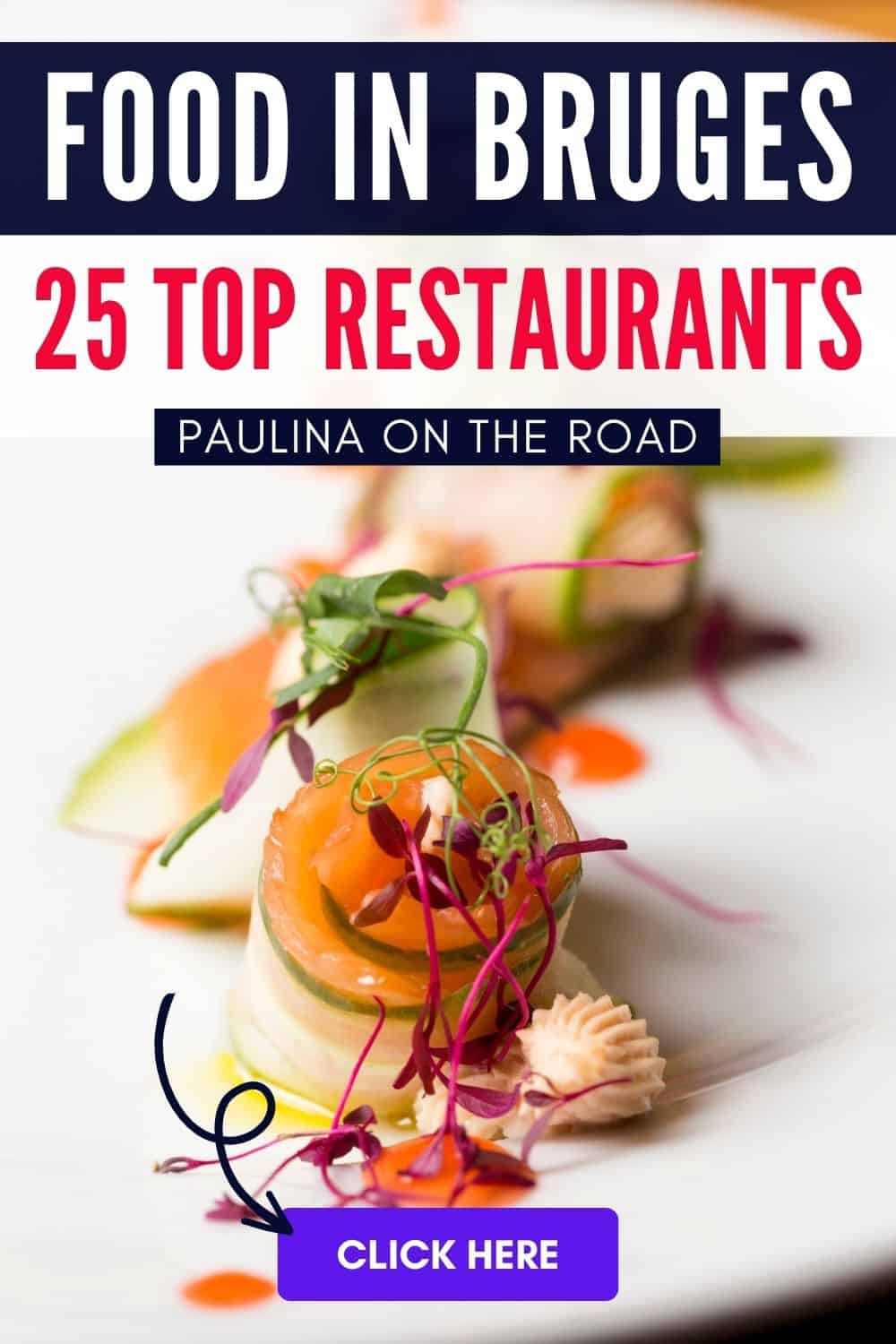 40+ Best Restaurants in Bruges [Offbeat Selection] - Paulina on the road