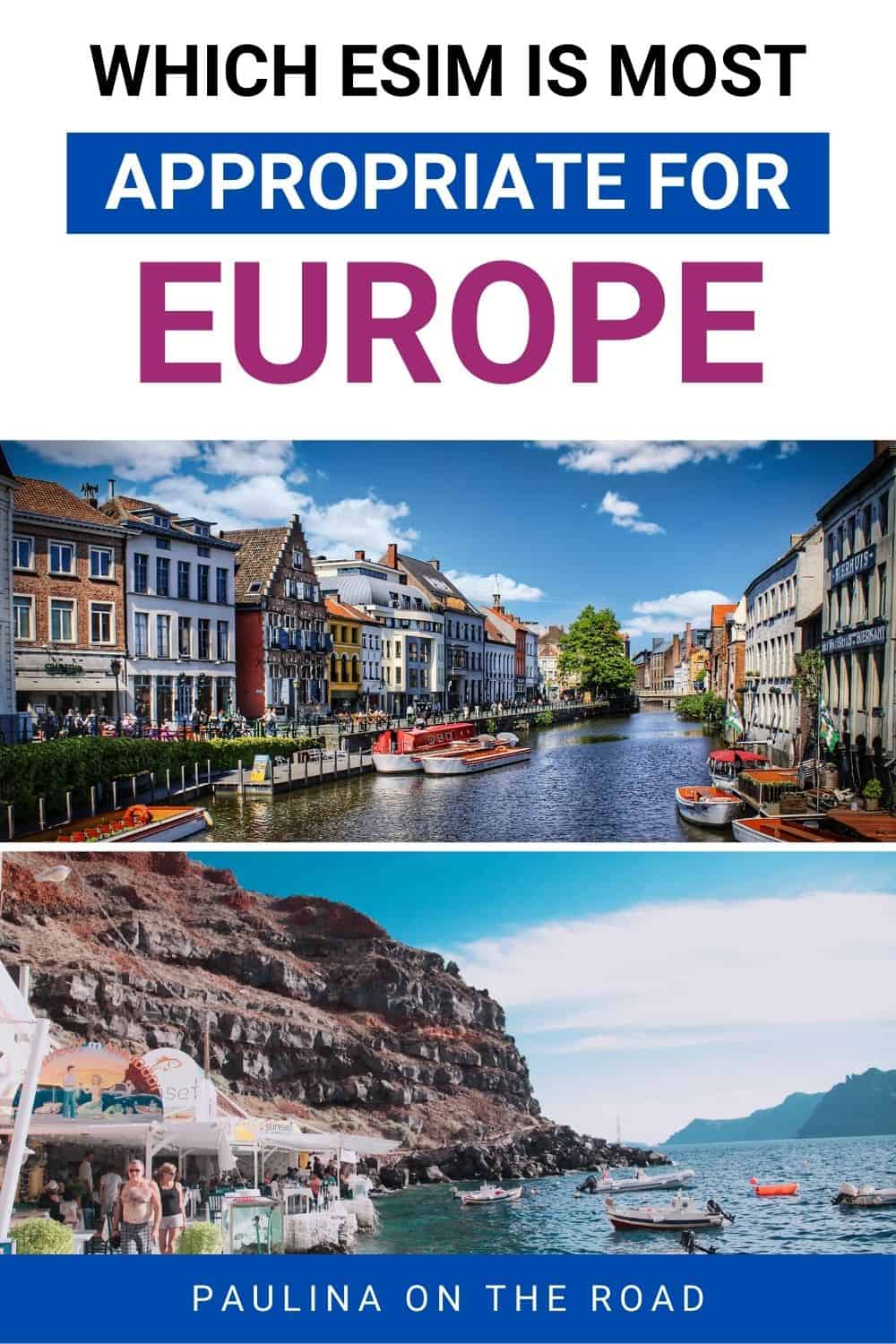 What's the best eSim for Europe in 2026? - Paulina on the road