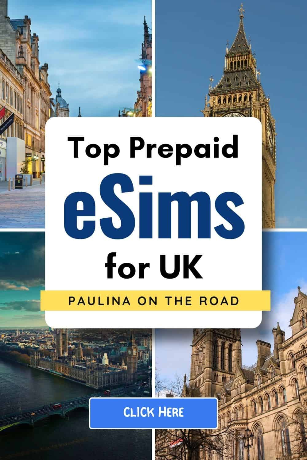 Best eSIM for UK revealed! | [2025 Guide] - Paulina on the road