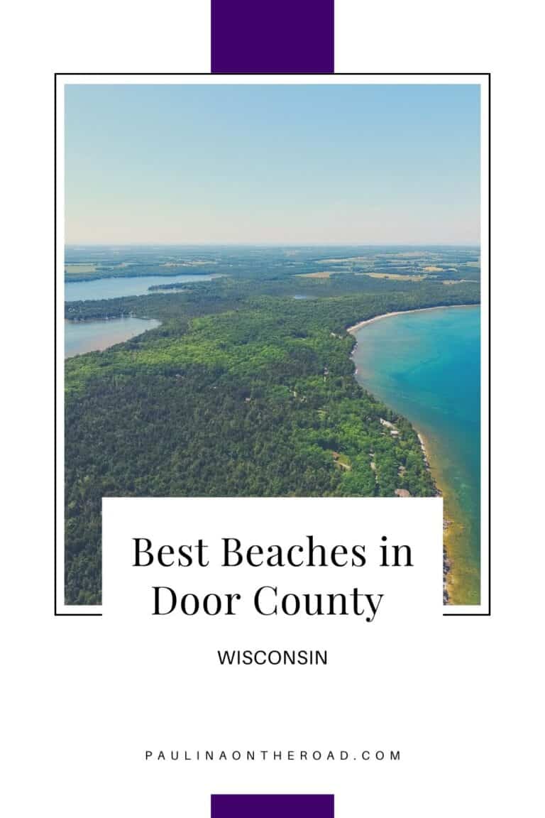 15 GREAT Beaches in Door County, Wisconsin - Paulina on the road
