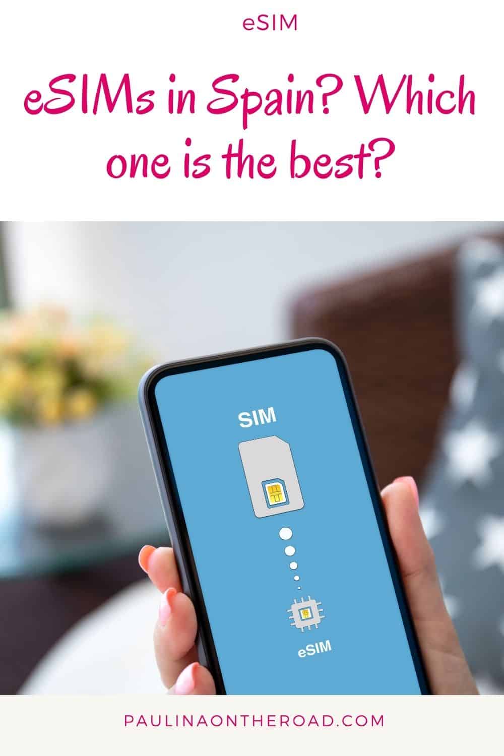 What's the best eSIM for Spain? - Paulina on the road