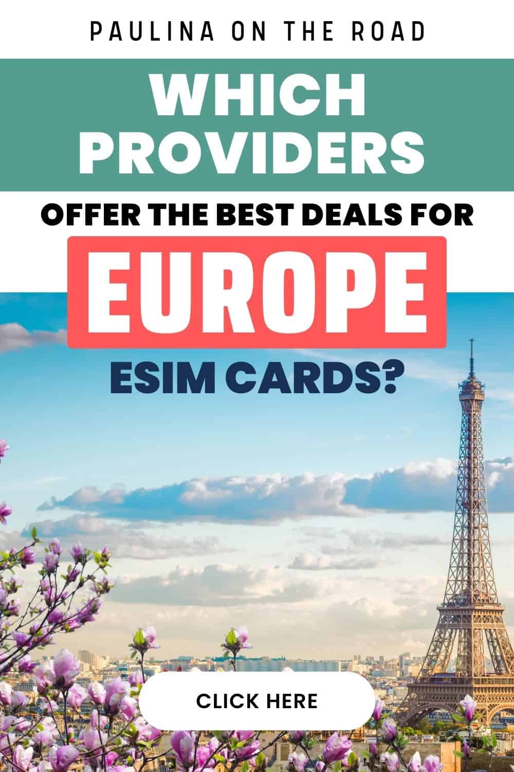 Best eSim for Europe Travel | 2023 Guide - Paulina on the road