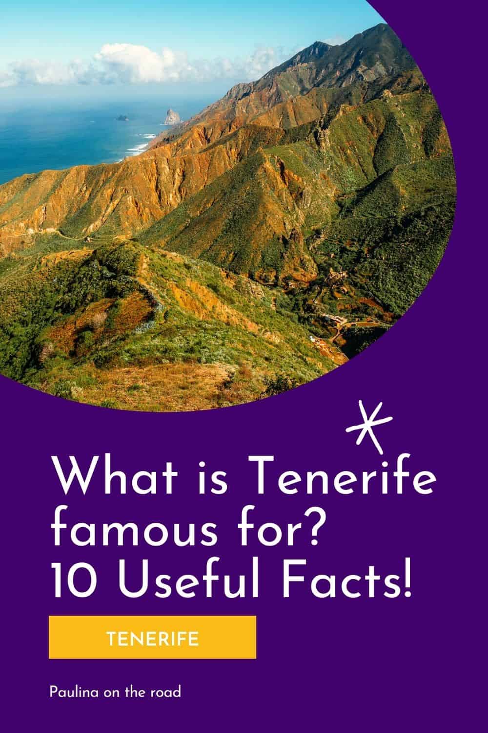 What is Tenerife famous for? 10 Useful Facts! - Paulina on the road