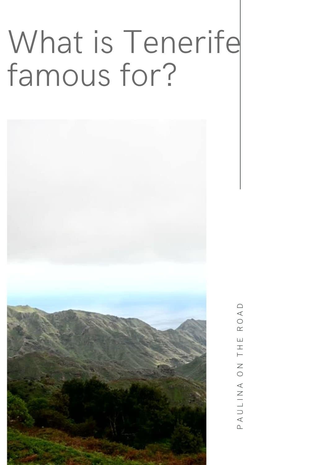 What is Tenerife famous for? 10 Useful Facts! - Paulina on the road
