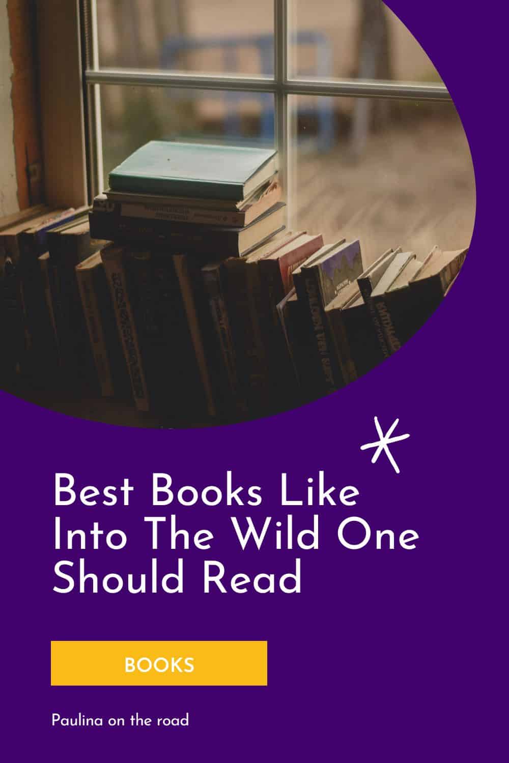 11 Best Books Like Into The Wild - Paulina on the road