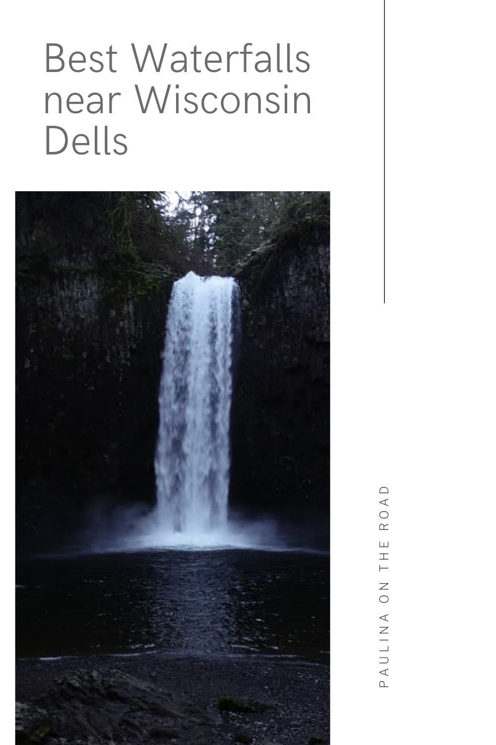 9 Best Waterfalls near Wisconsin Dells - Paulina on the road