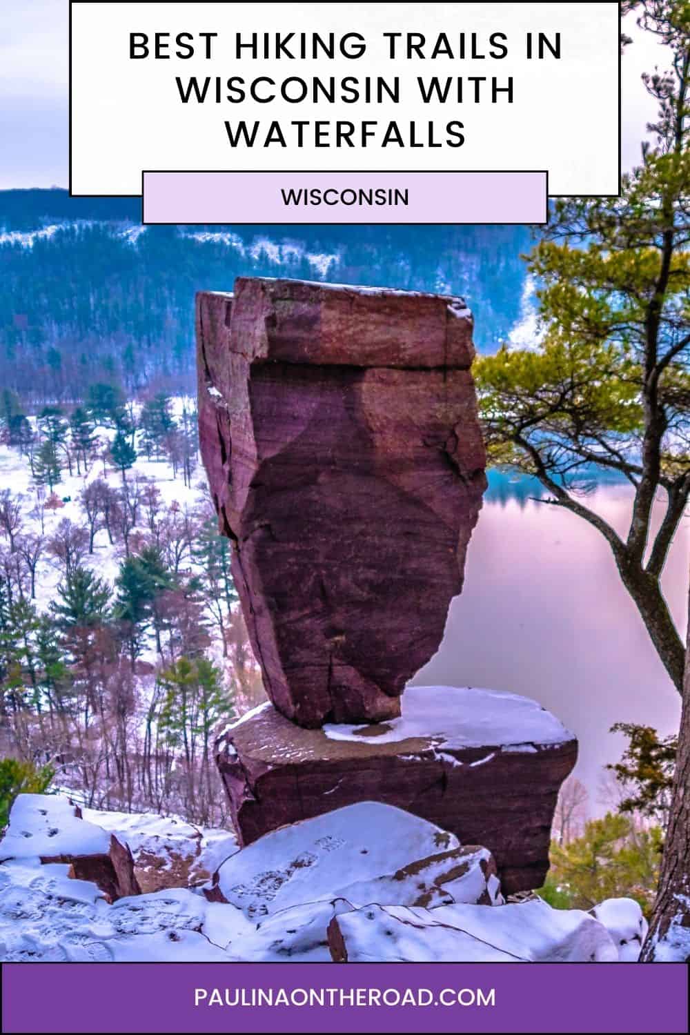 10 Best Hiking Trails in Wisconsin with Waterfalls - Paulina on the road