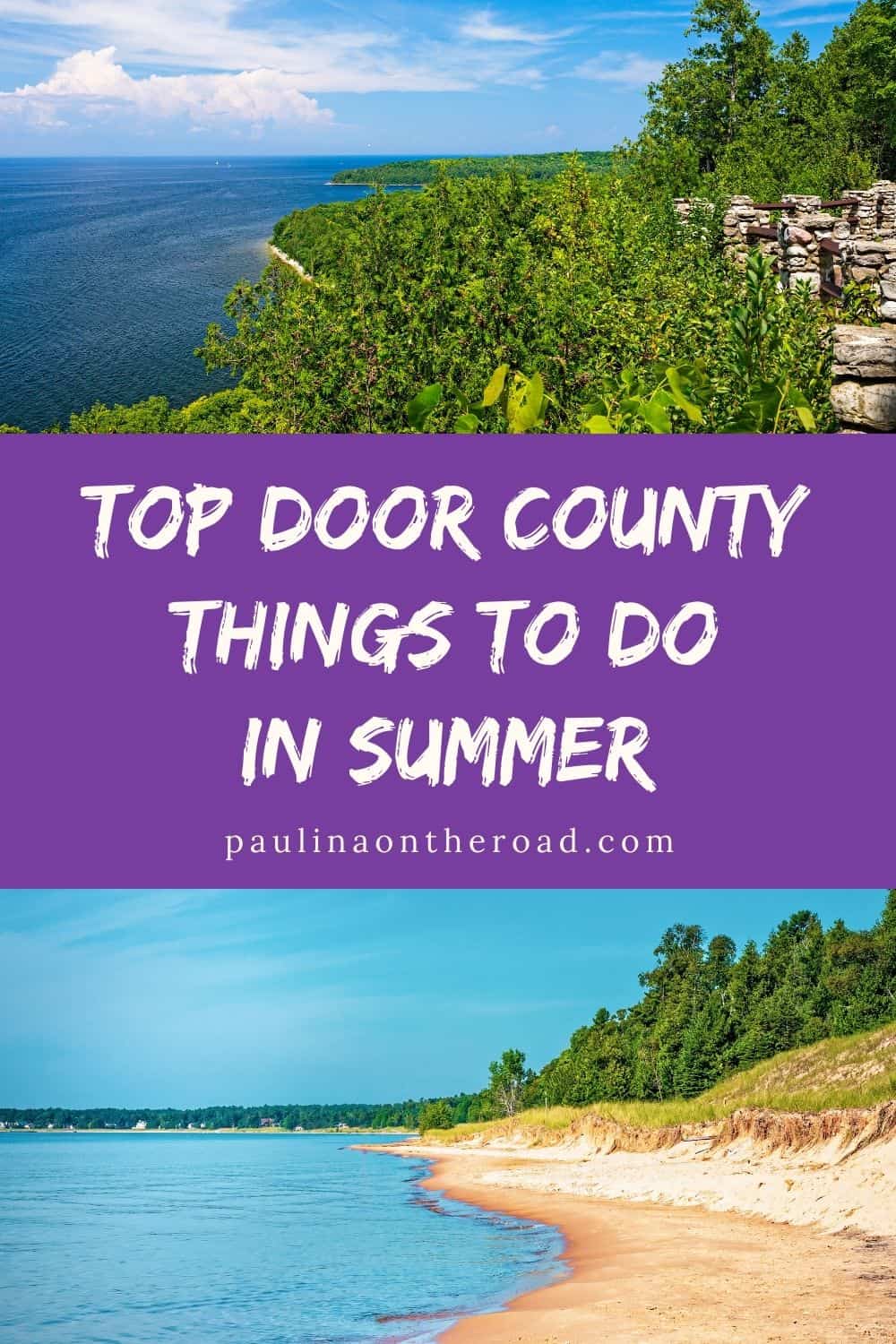 12 Top Door County Things to Do in Summer - Paulina on the road