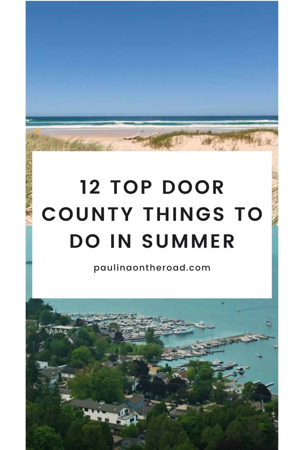 12 Top Door County Things to Do in Summer - Paulina on the road