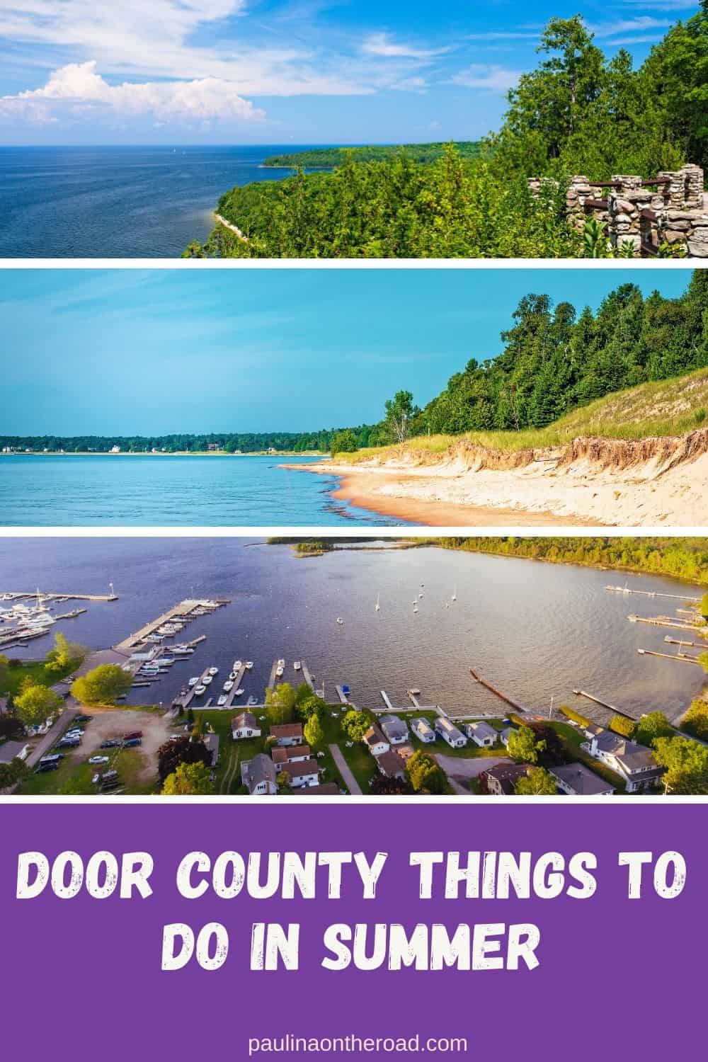 12 Top Door County Things to Do in Summer - Paulina on the road