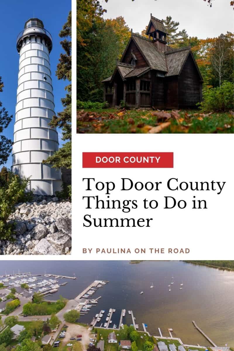 12 Top Door County Things to Do in Summer - Paulina on the road