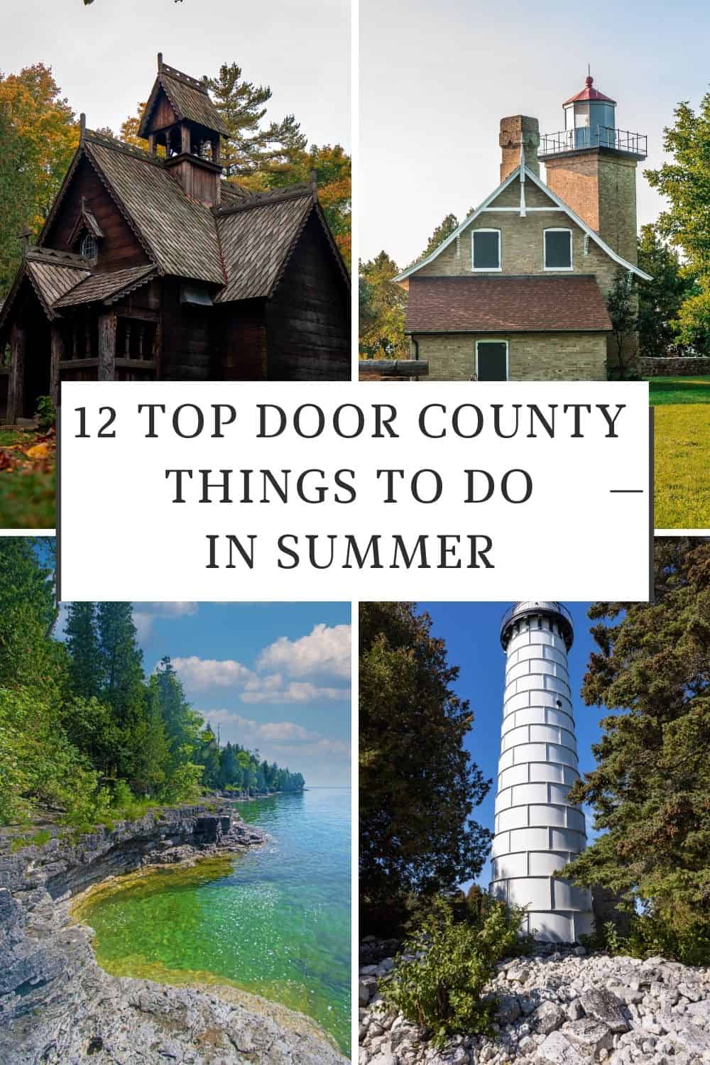 12 Top Door County Things to Do in Summer - Paulina on the road