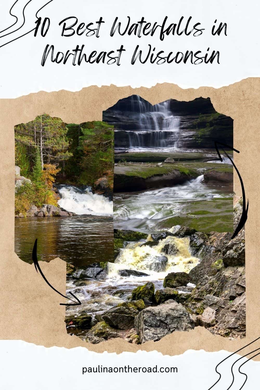 10 Best Waterfalls in Northeast Wisconsin - Paulina on the road