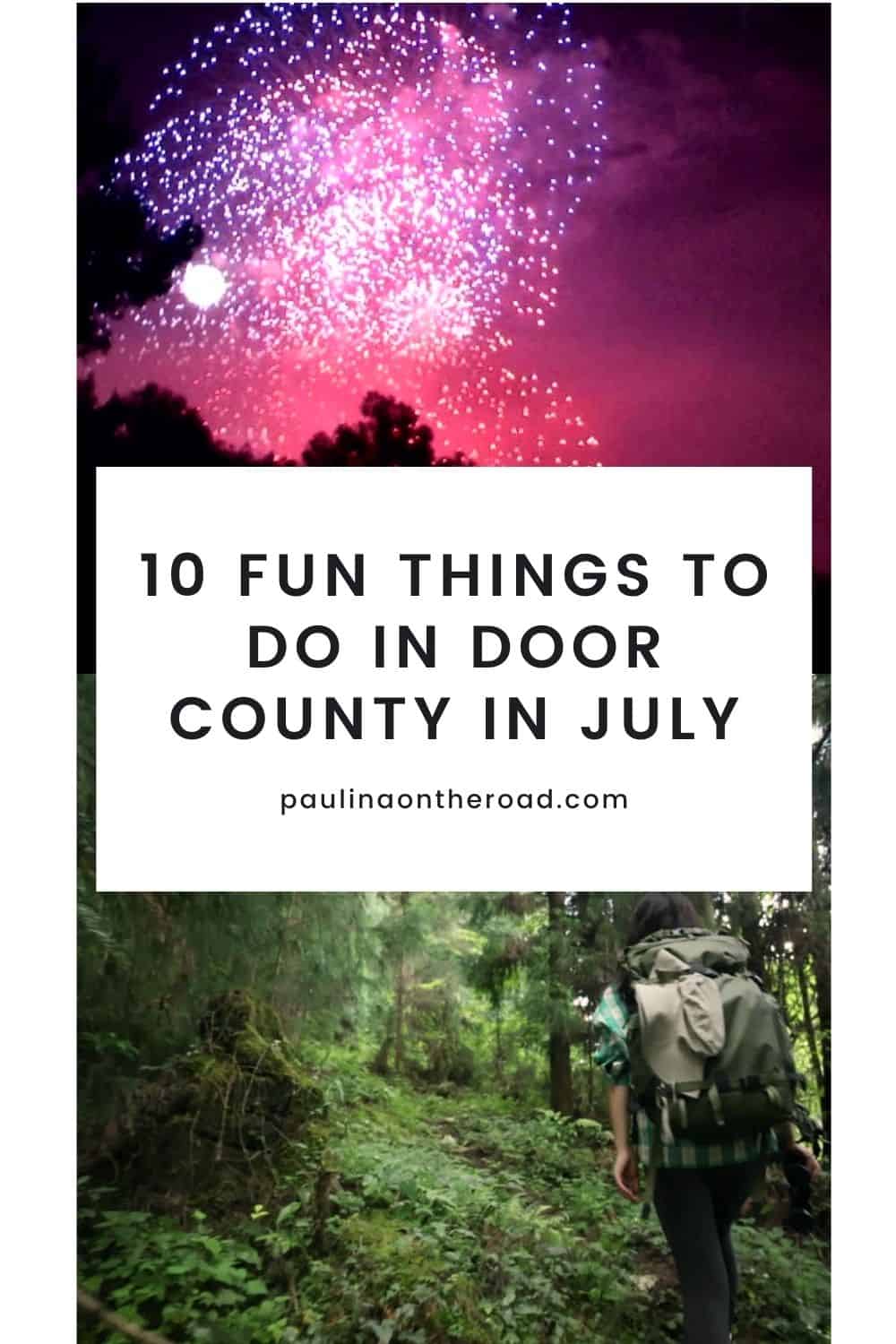 10 Fun Things to do in Door County in July - Paulina on the road