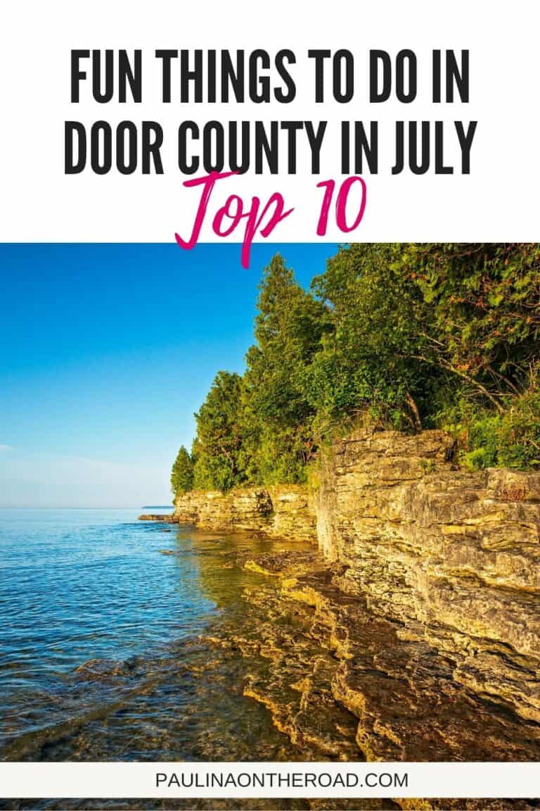 10 Fun Things to do in Door County in July - Paulina on the road
