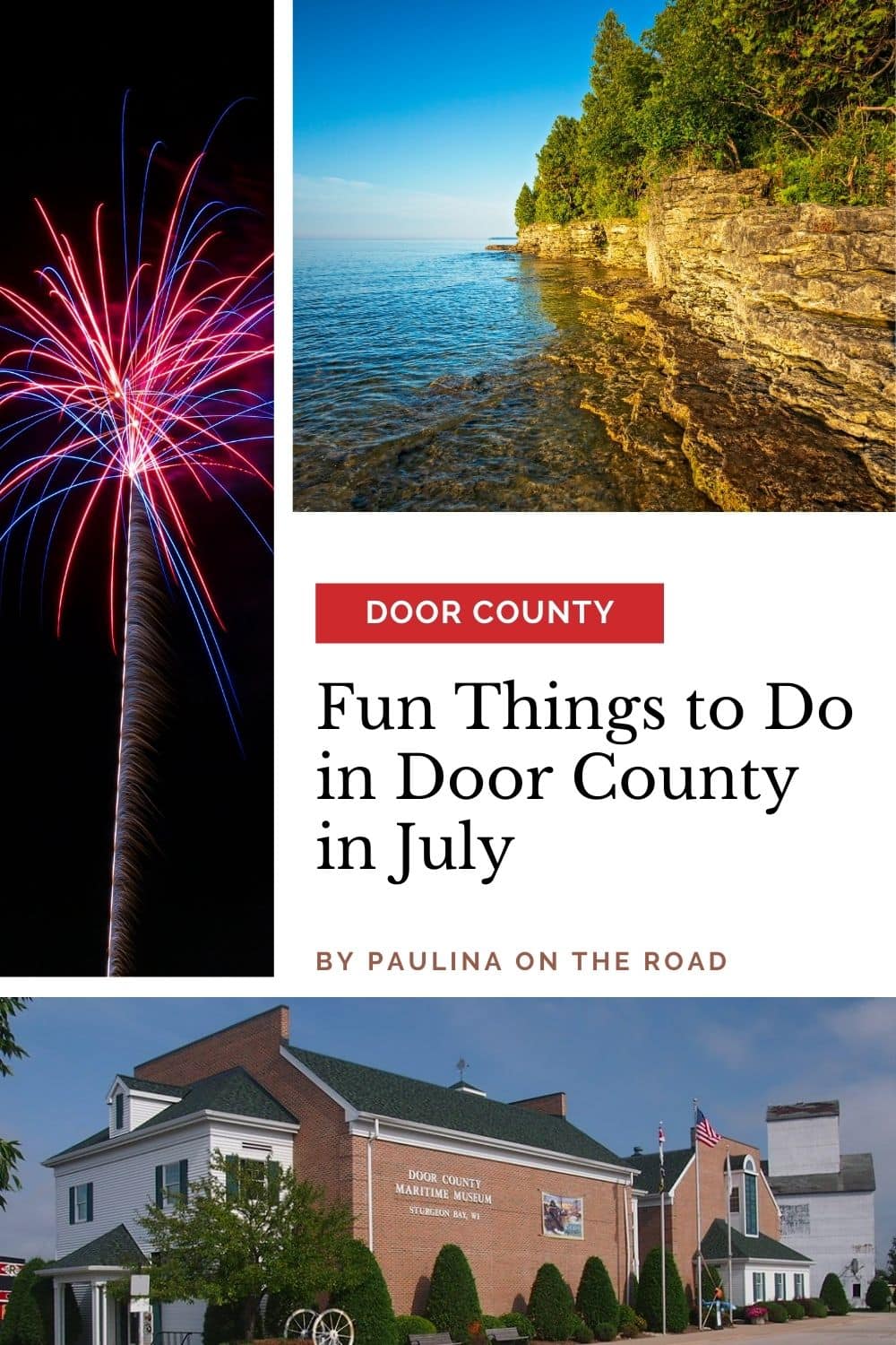 10 Fun Things to do in Door County in July - Paulina on the road