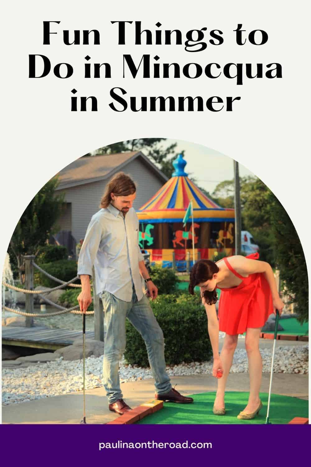 10 Fun Things to Do in Minocqua in Summer - Paulina on the road