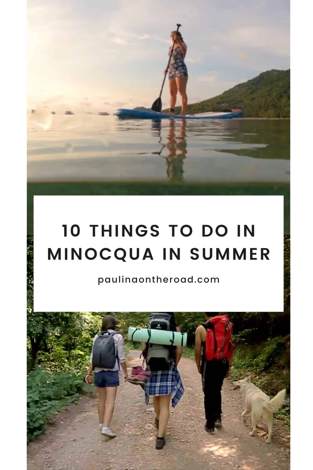 10 Fun Things to Do in Minocqua in Summer - Paulina on the road