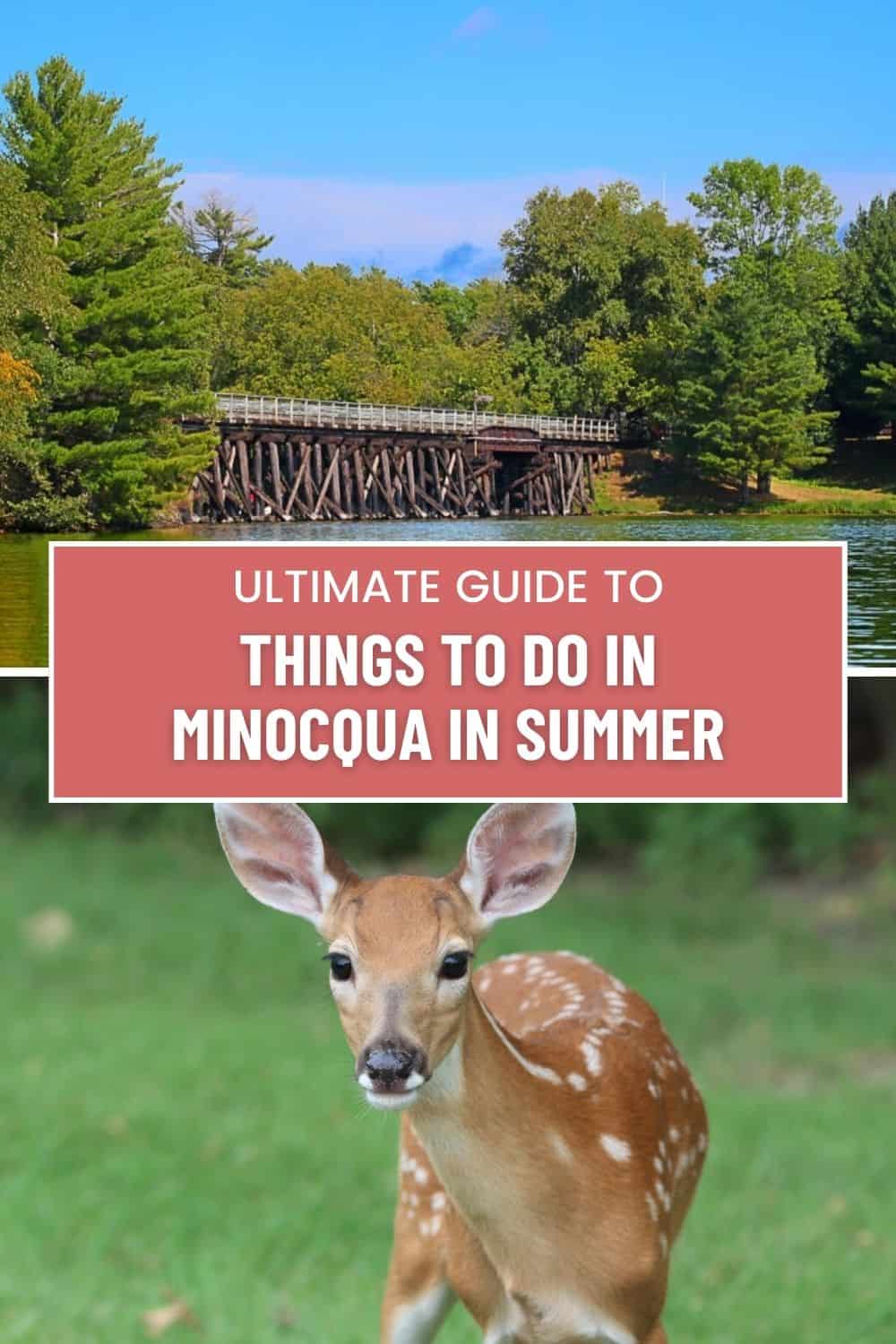 10 Fun Things to Do in Minocqua in Summer - Paulina on the road