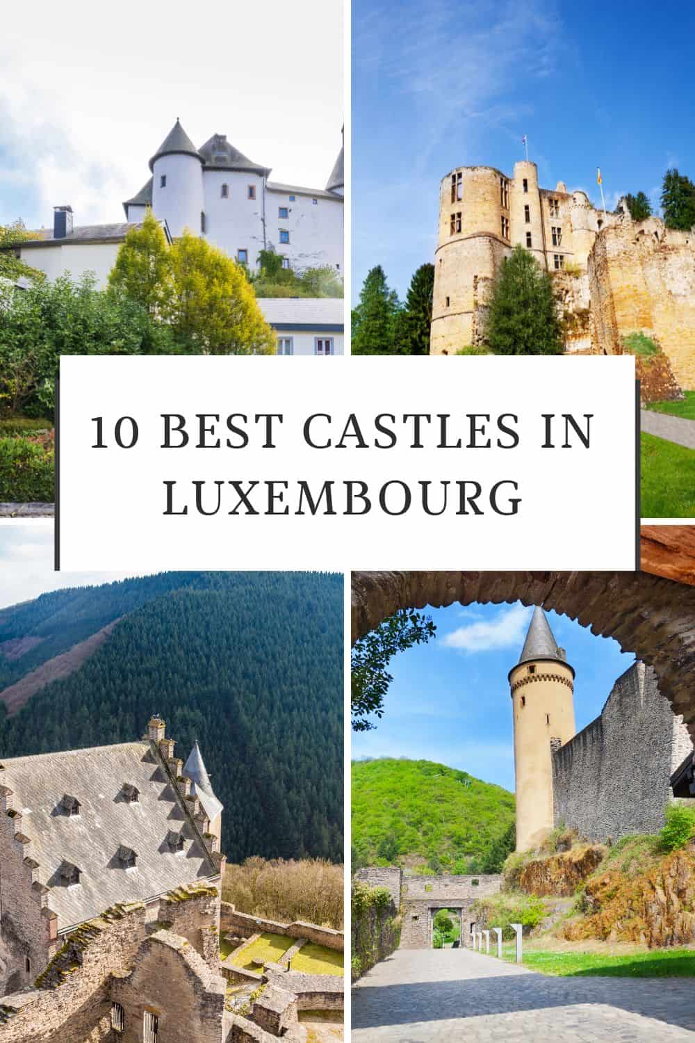 10 Best Castles in Luxembourg - Paulina on the road