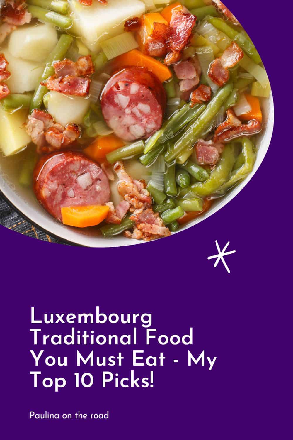 10 Luxembourg Traditional Food You'll Love! - Paulina on the road