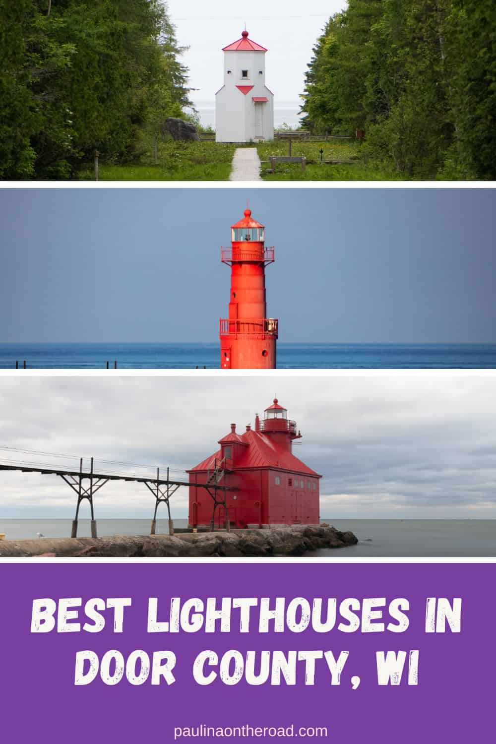 10 Best Lighthouses in Door County, WI - Paulina on the road