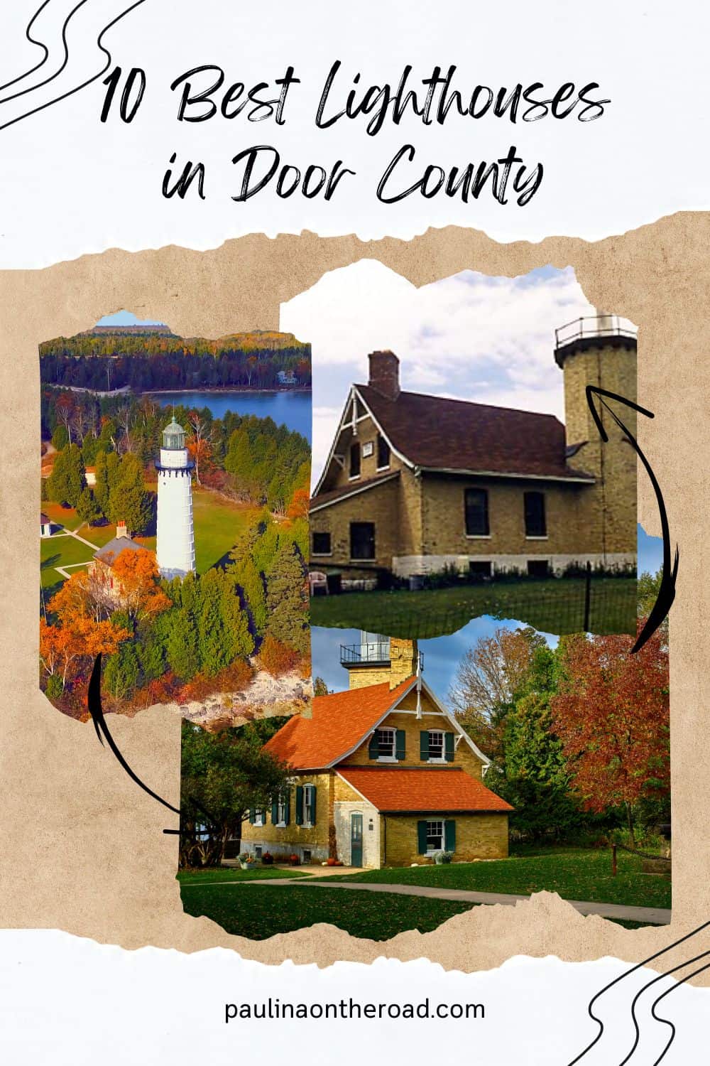 10 Best Lighthouses in Door County, WI - Paulina on the road