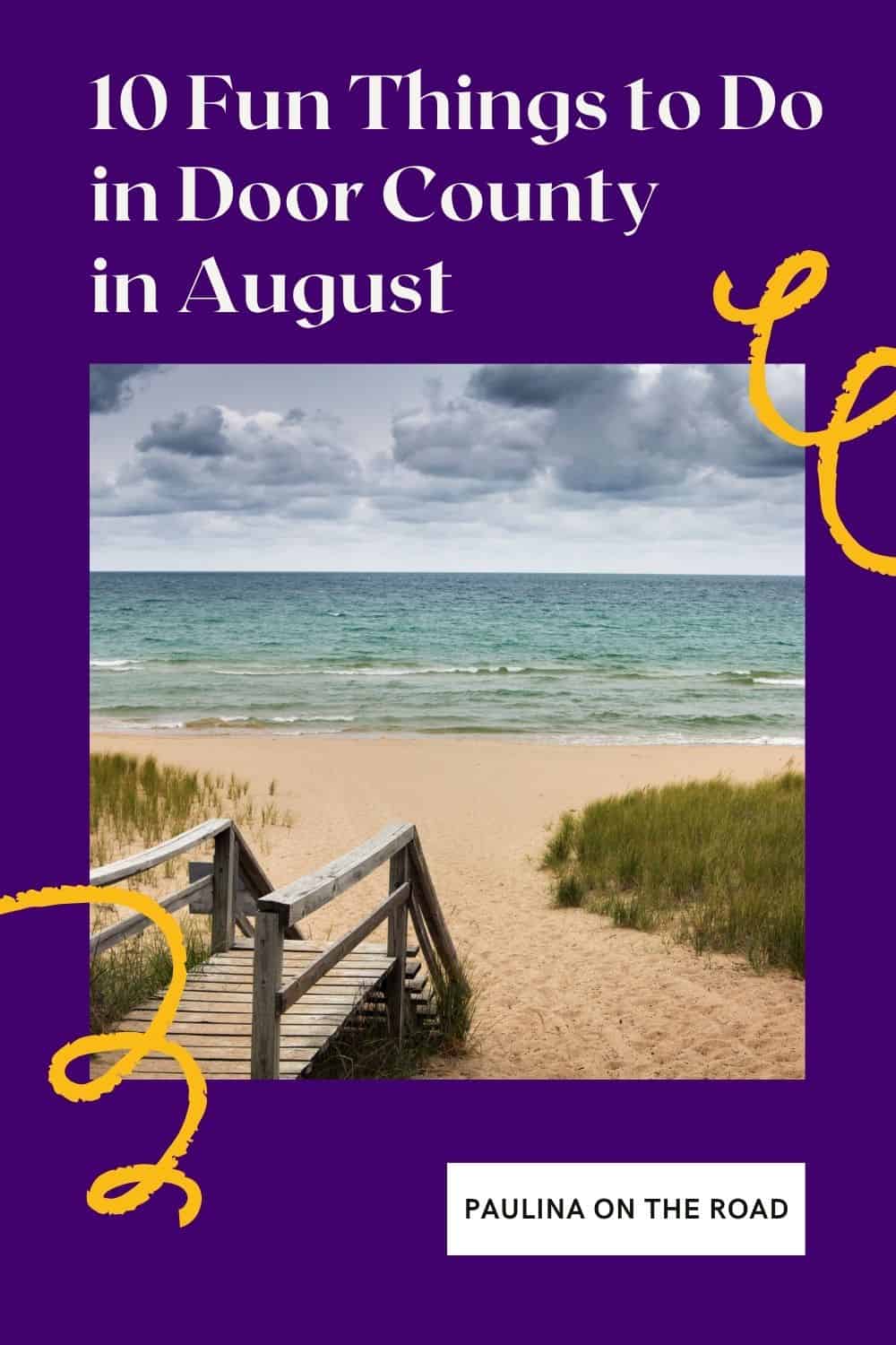 10 Things to Do in Door County in August - Paulina on the road