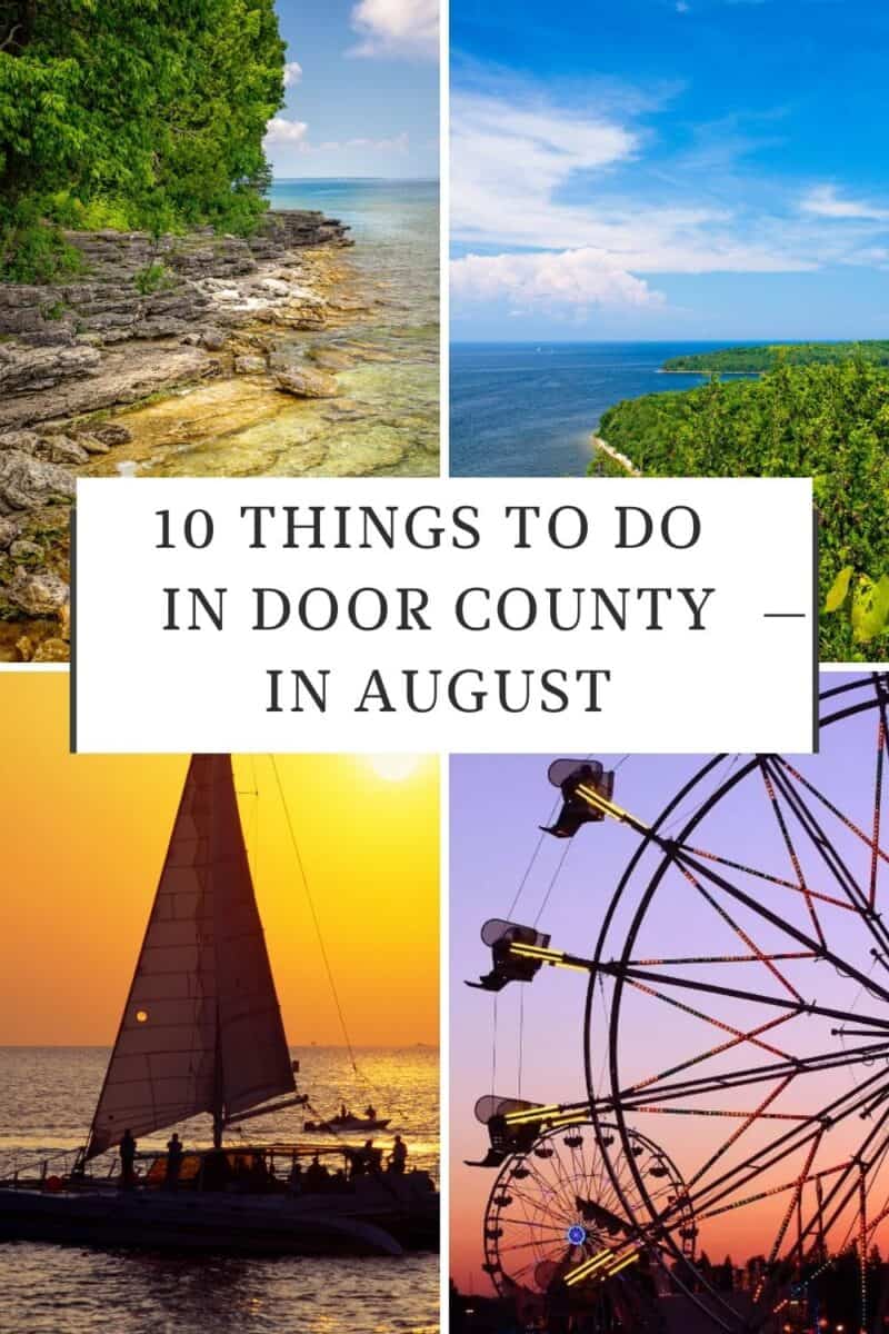 10 Things to Do in Door County in August - Paulina on the road