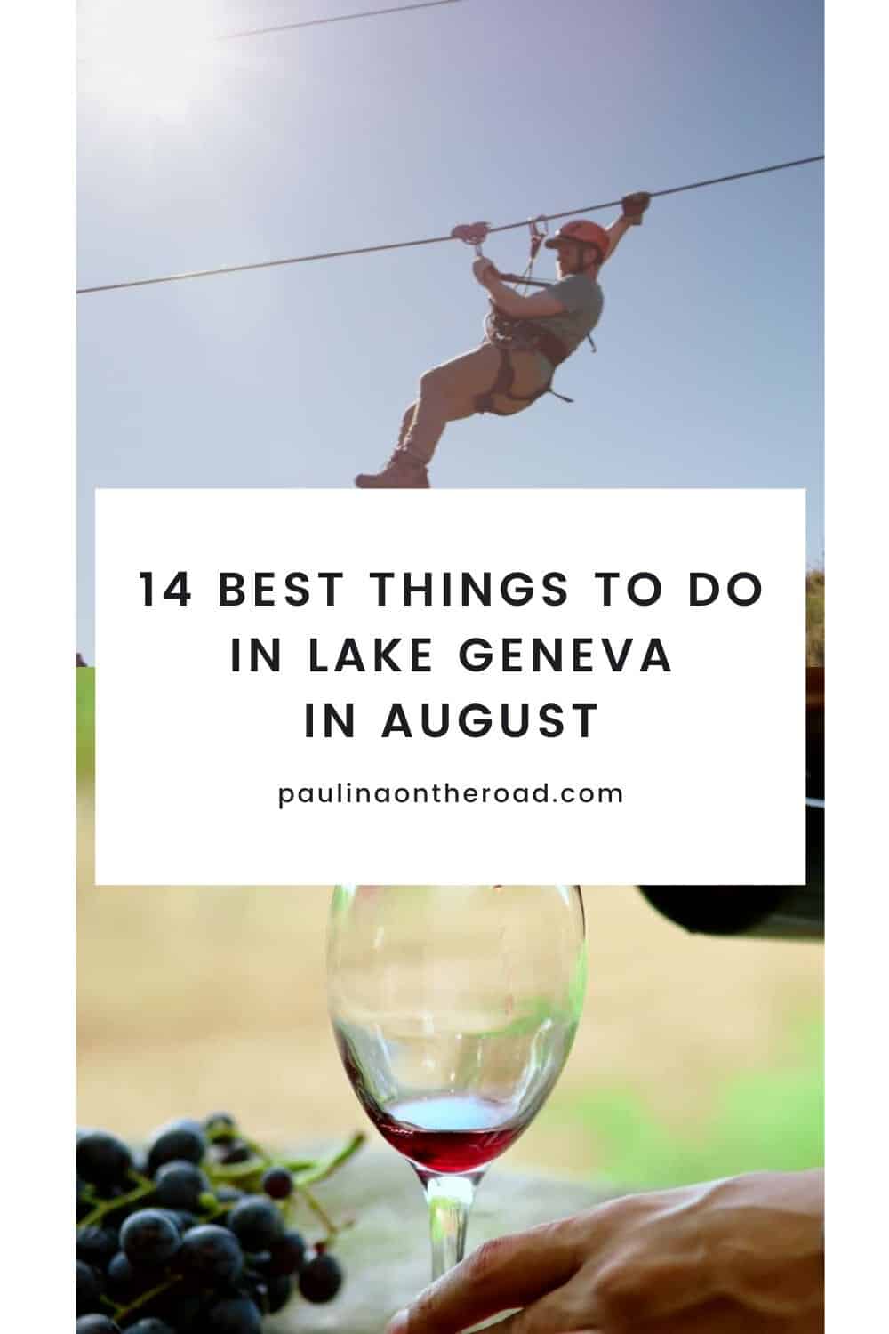 14 Fun Things to do in Lake Geneva in August - Paulina on the road