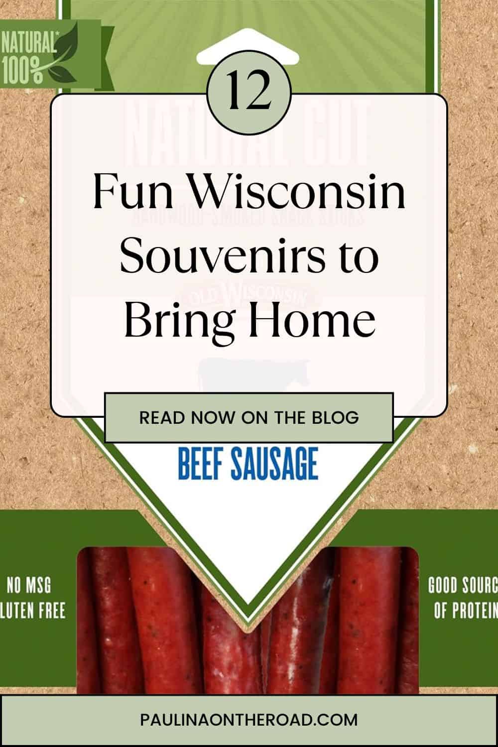 12 Fun Wisconsin Souvenirs to Bring Home! - Paulina on the road